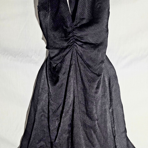 Zara | Dresses | Zara Black Backless Dress | Poshmark